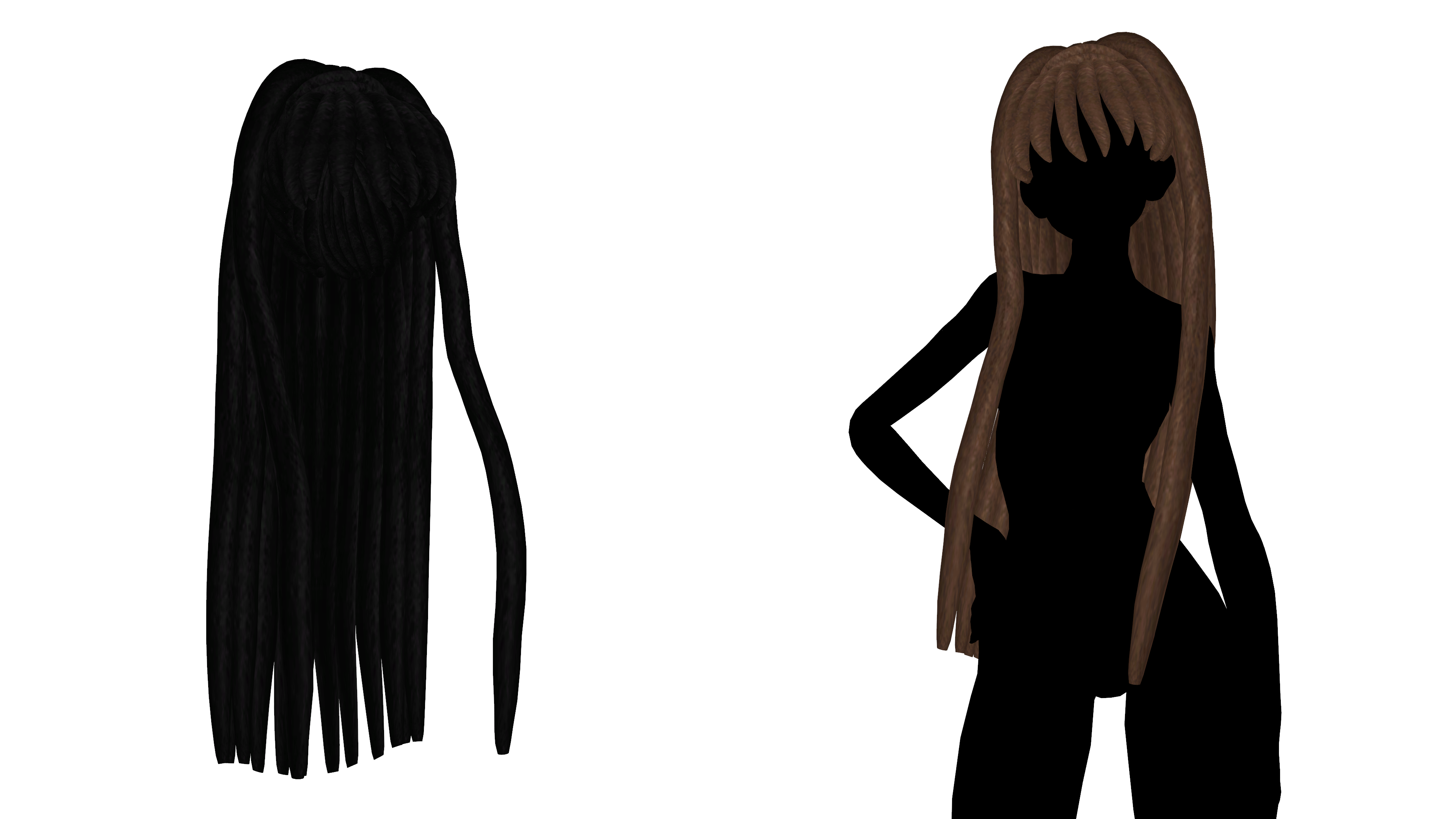 MMD - Sims 4 Laquia Locs by fake-n-true on DeviantArt