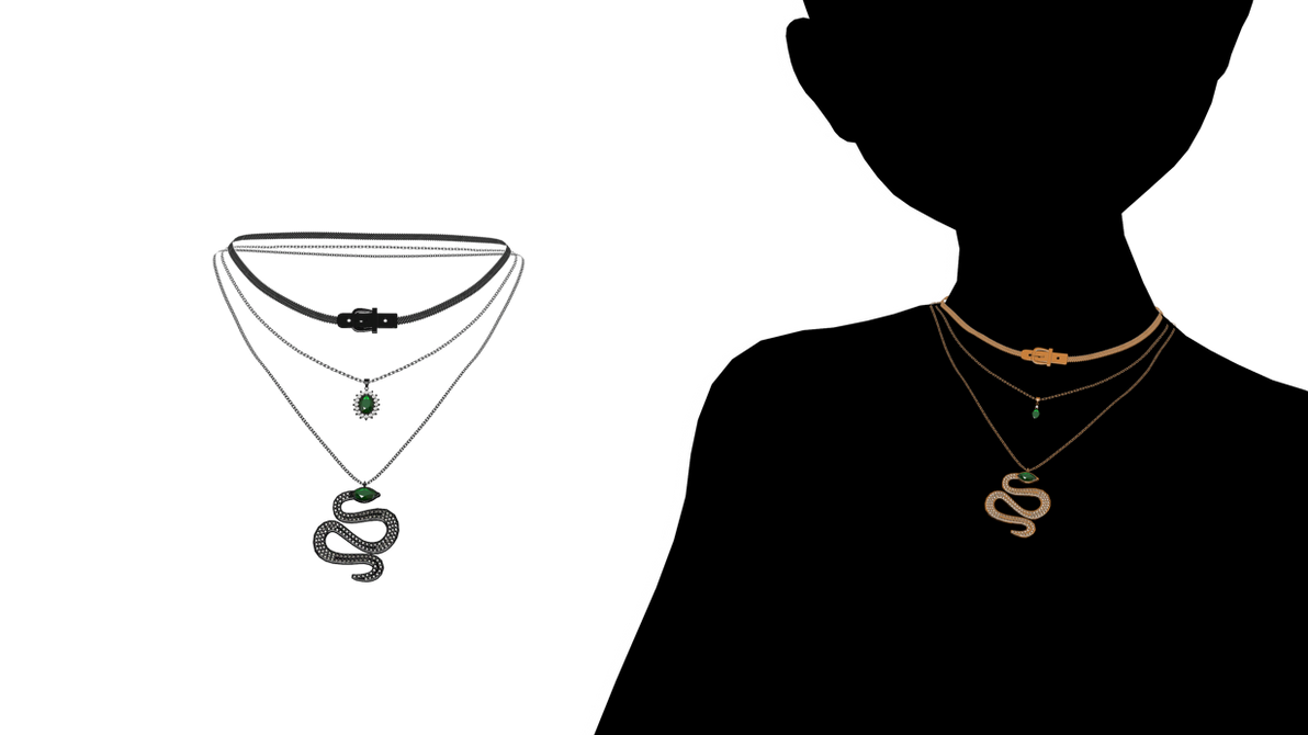 MMD - Sims 4 Belinda Necklace by fake-n-true on DeviantArt