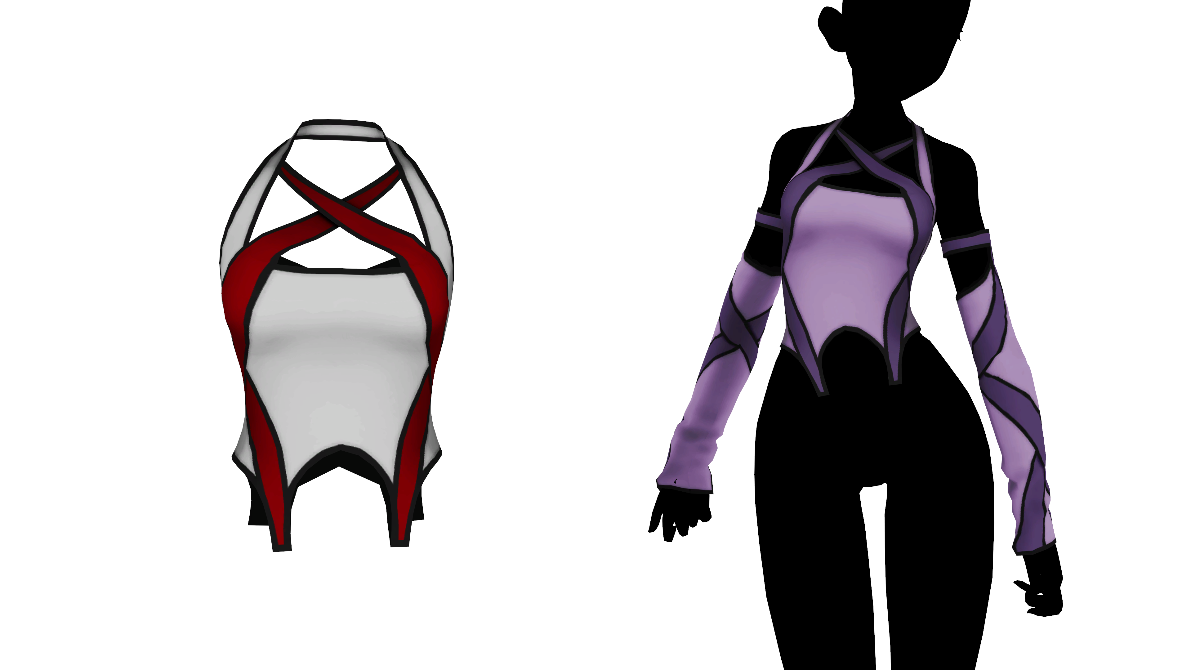 MMD - Sims 4 Lightning Strike Top by fake-n-true on DeviantArt