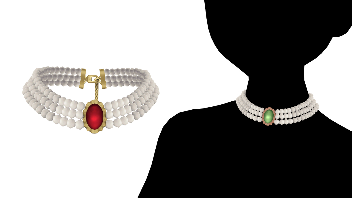 MMD - Sims 4 Alice Necklace by fake-n-true on DeviantArt