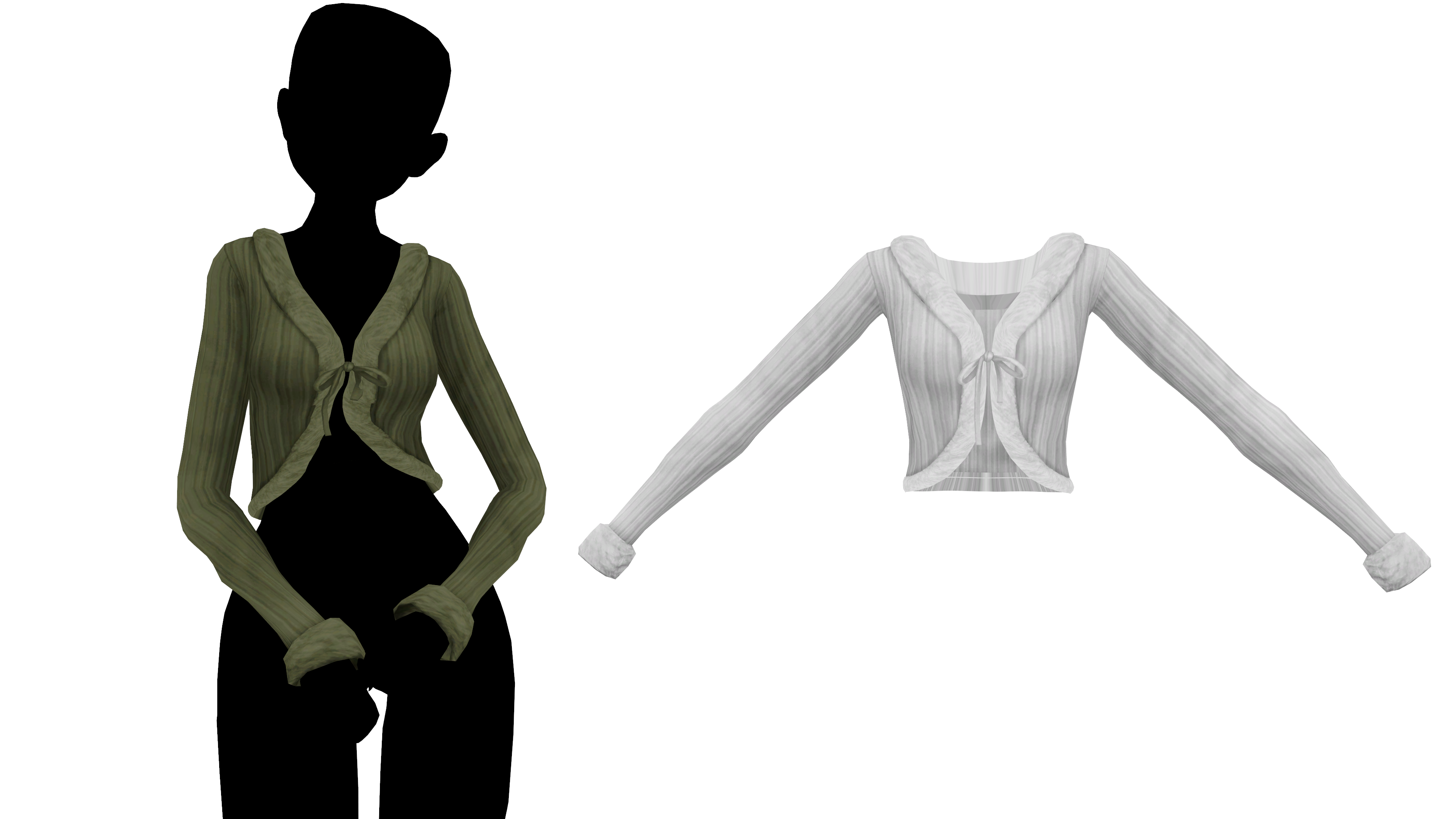 MMD - Sims 4 Loba Cardigan by fake-n-true on DeviantArt