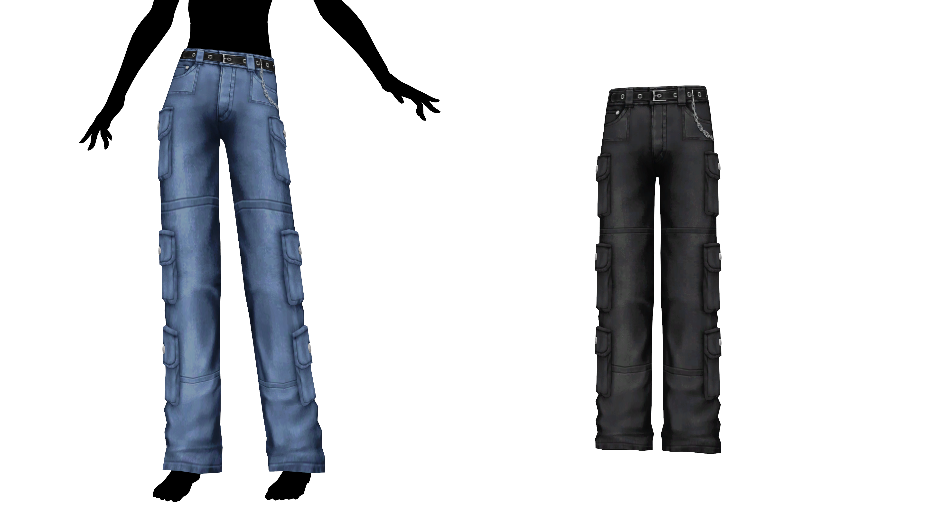 MMD - Sims 4 Jack Jeans v2 by fake-n-true on DeviantArt