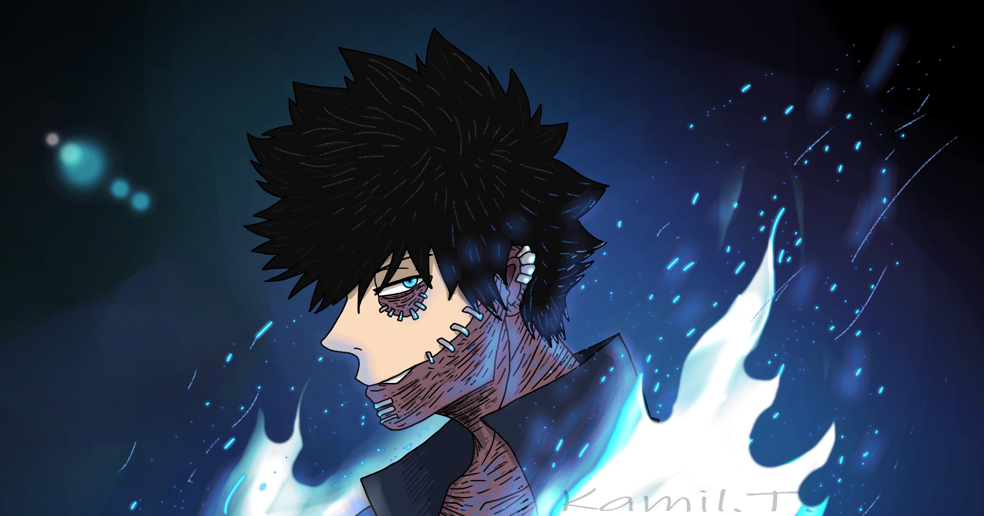 Dabi Art by kabumxxxl on DeviantArt