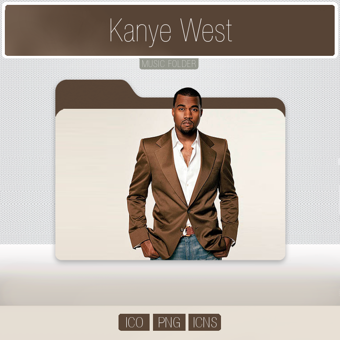 Kanye West (Folder Icon) by YosemiteDesign on DeviantArt