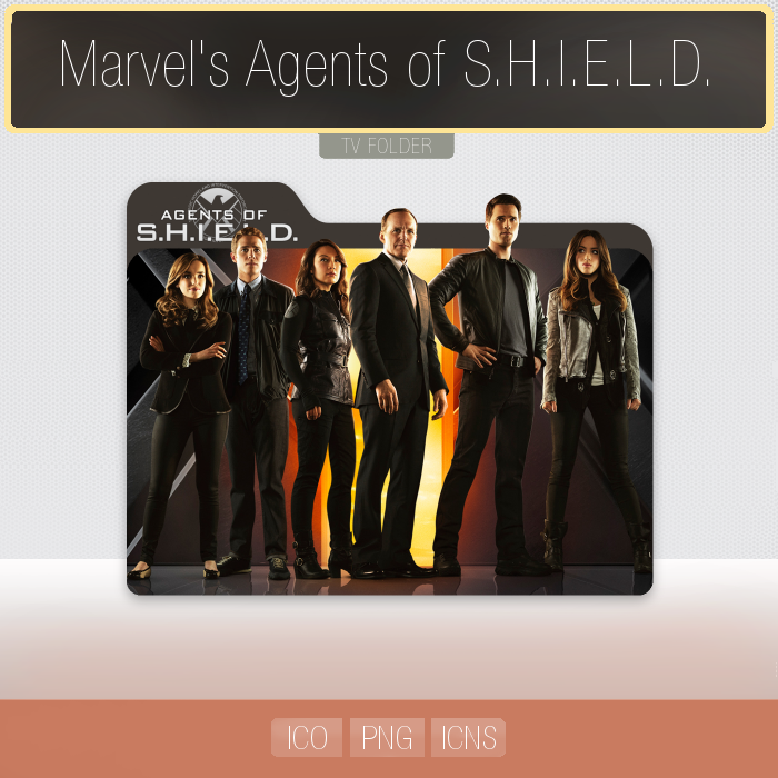 Marvel's Agents of S.H.I.E.L.D. (Folder Icon) by YosemiteDesign on DeviantArt