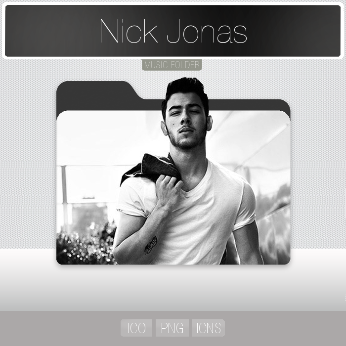 Nick Jonas (Folder Icon) by YosemiteDesign on DeviantArt