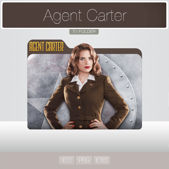 Agent Carter (Folder Icon) by YosemiteDesign on DeviantArt