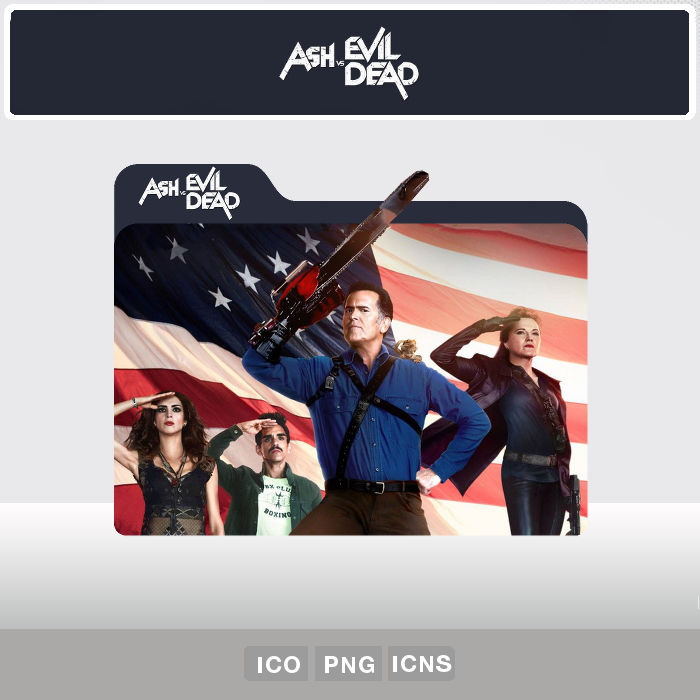 Ash vs Evil Dead S02 (Folder Icon) by YosemiteDesign on DeviantArt