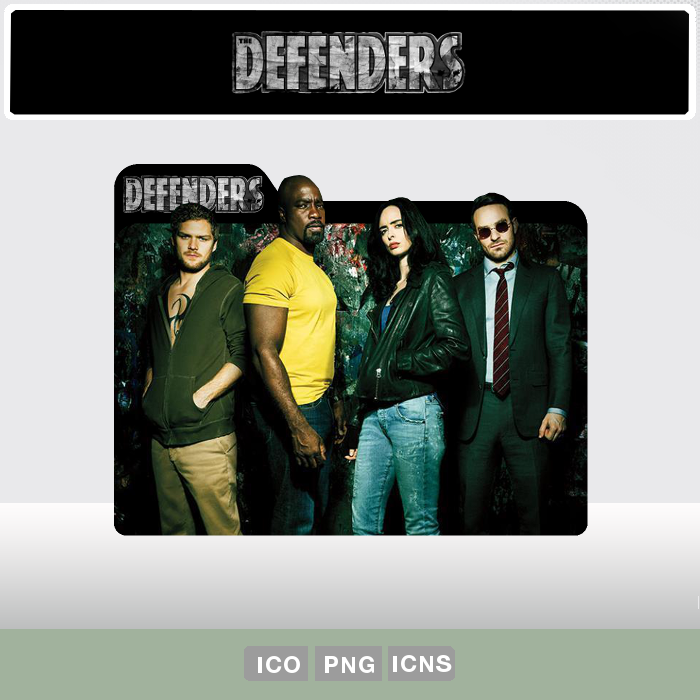 Marvel's The Defenders S01 (Folder Icon) by YosemiteDesign on DeviantArt