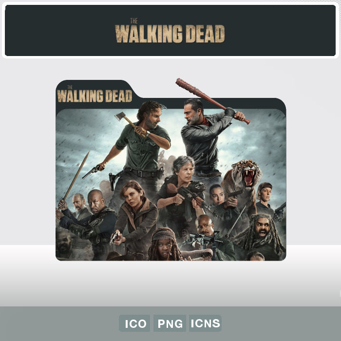 The Walking Dead S08 (Folder Icon) by YosemiteDesign on DeviantArt