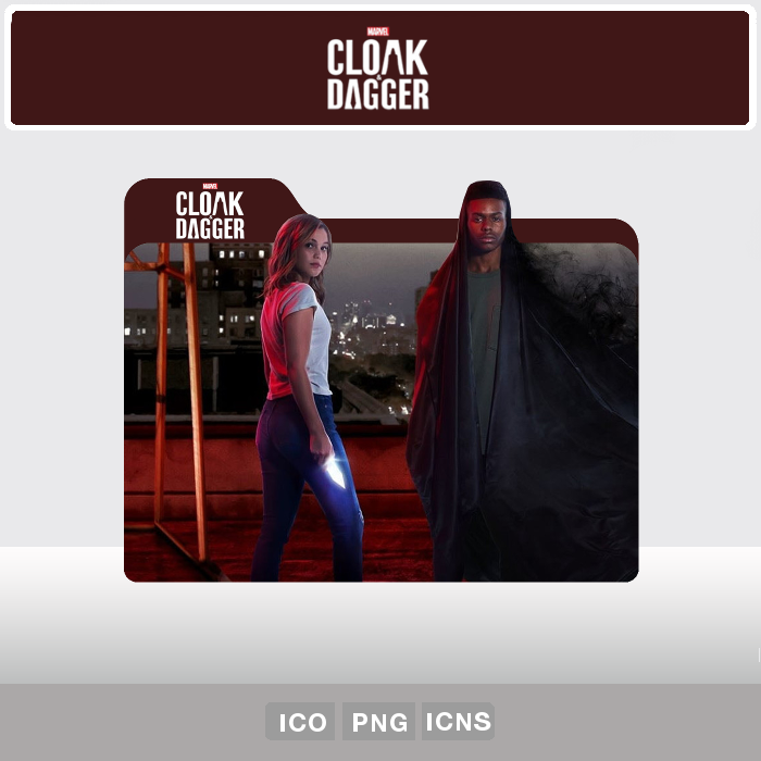 Marvel's Cloak Dagger S01 (Folder Icon) by YosemiteDesign on DeviantArt