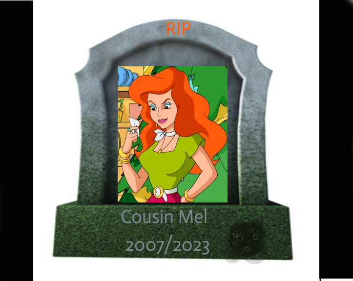 Rip Cousin Mel 2007/2023 by SuperDragQueens on DeviantArt