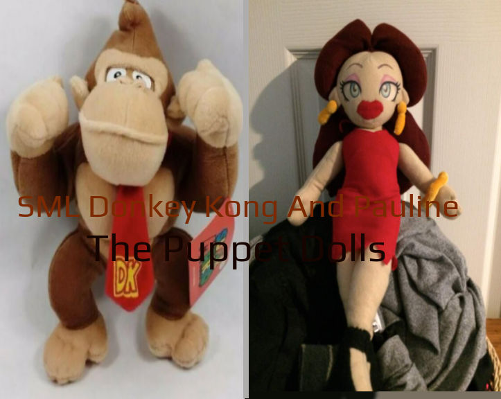 Donkey Kong and Pauline puppet Dolls by SuperDragQueens on DeviantArt
