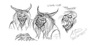 Thriller MJ Werecat by MKStoryland on DeviantArt