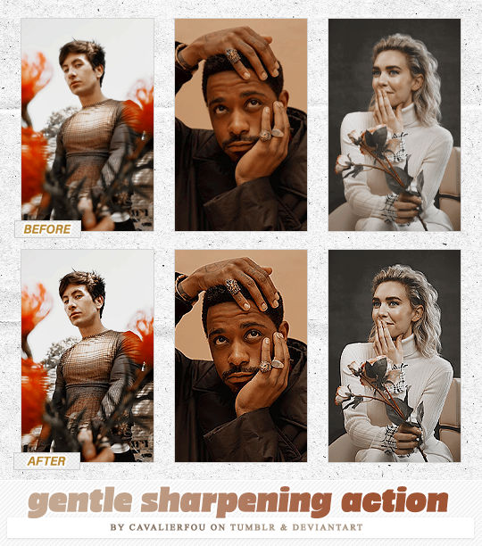 Sharpening Action for Photoshop by cavalierfou on DeviantArt