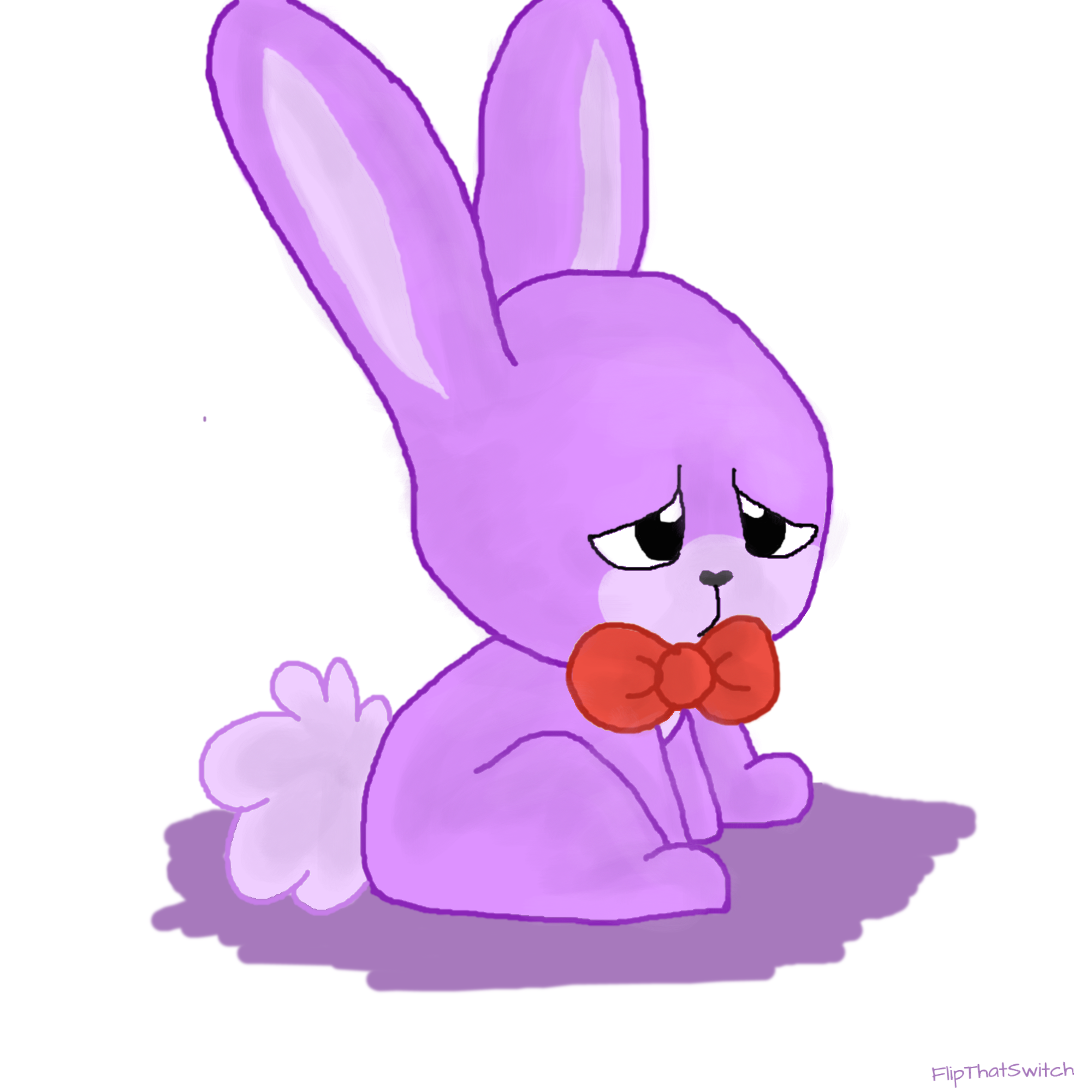 Sad Bonnie by FlipThatSwitch on DeviantArt