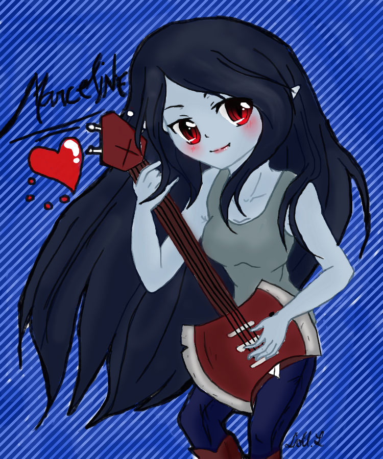 Adventure Time: Marceline ..! by DollLouise on DeviantArt
