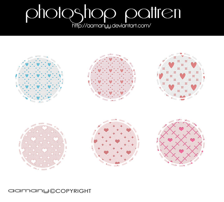Subtle Hearts Patterns by aamanyy on DeviantArt