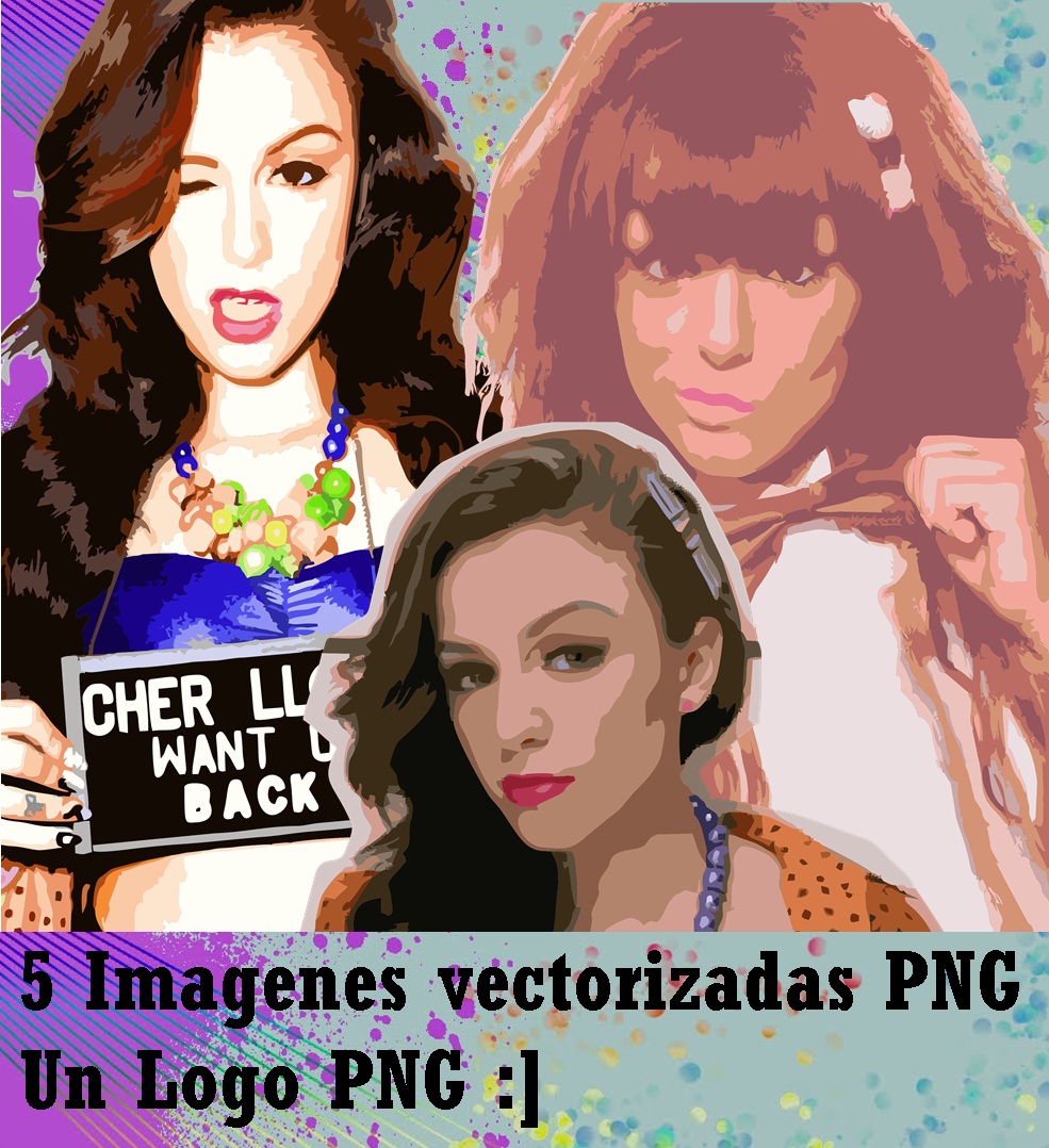 Cher Lloyd-Vectores PNG-Caricaturas:3 by Da5niii on DeviantArt