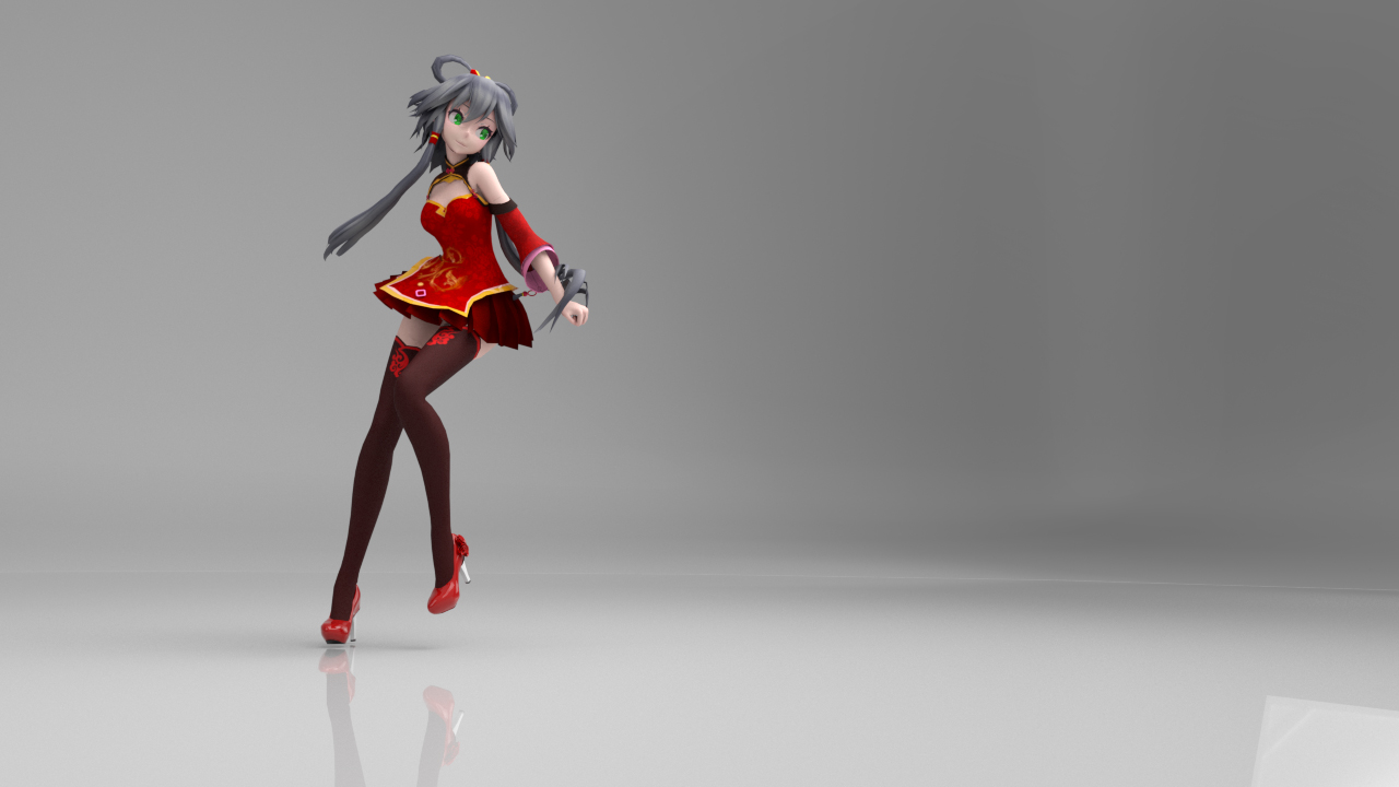 Tda China Dress Red Luo Tianyi V1 0 By Sakuyanoyuki On Deviantart