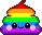 rainbow poop by Tissen on DeviantArt