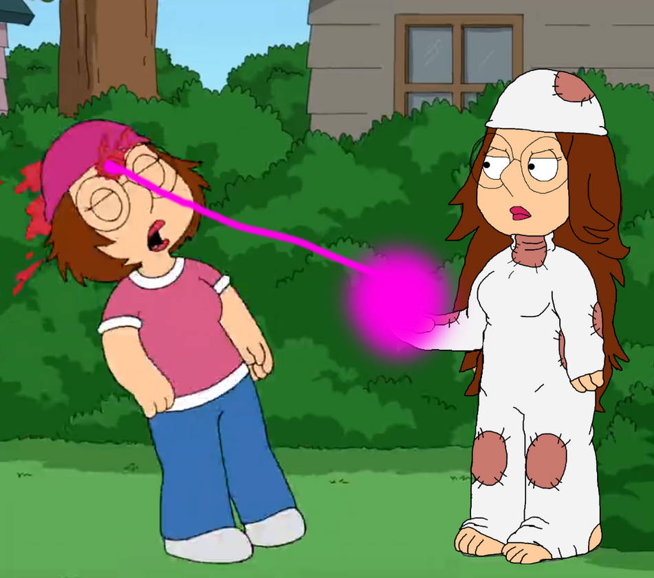 Sack Suit Meg kills Meg by alvaxerox on DeviantArt