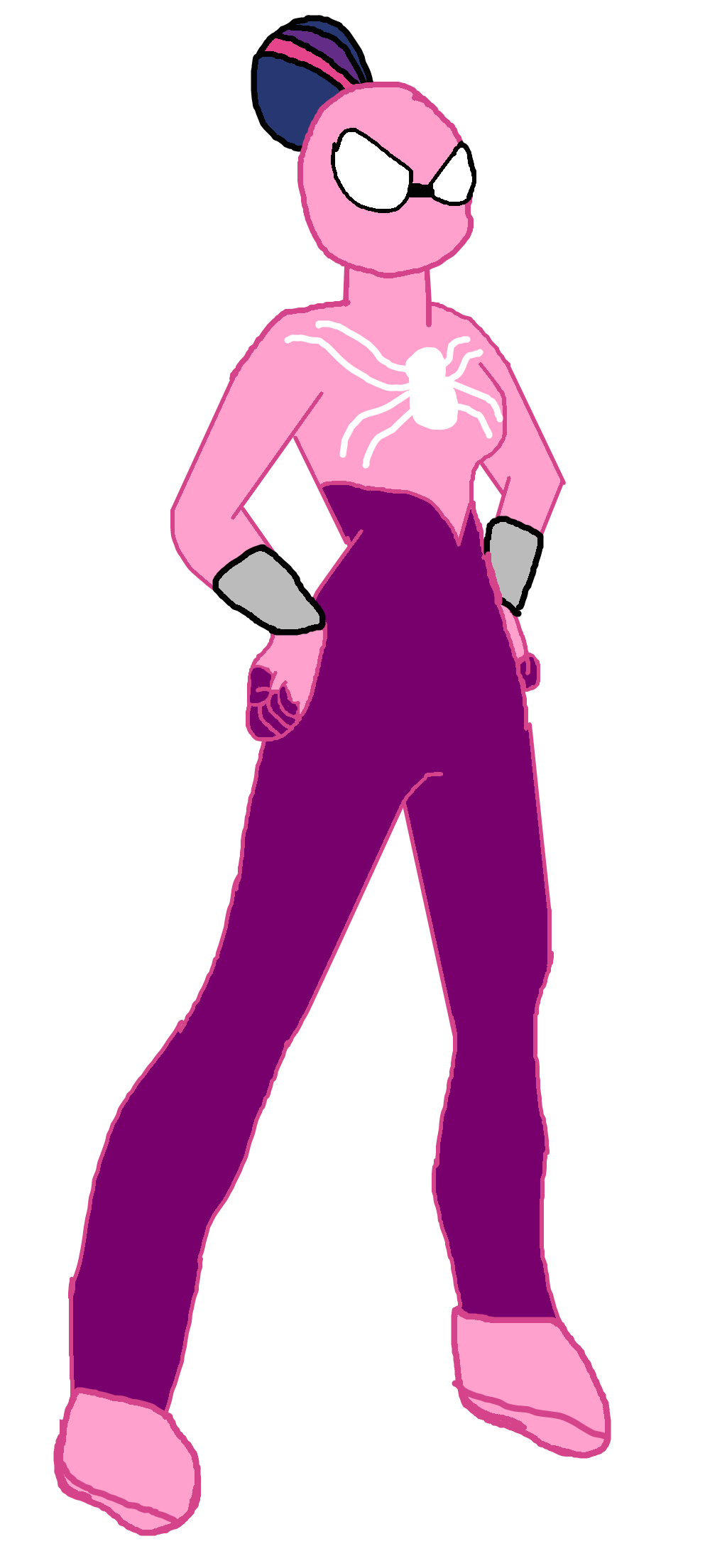 Superior Pink Spider-Girl by alvaxerox on DeviantArt