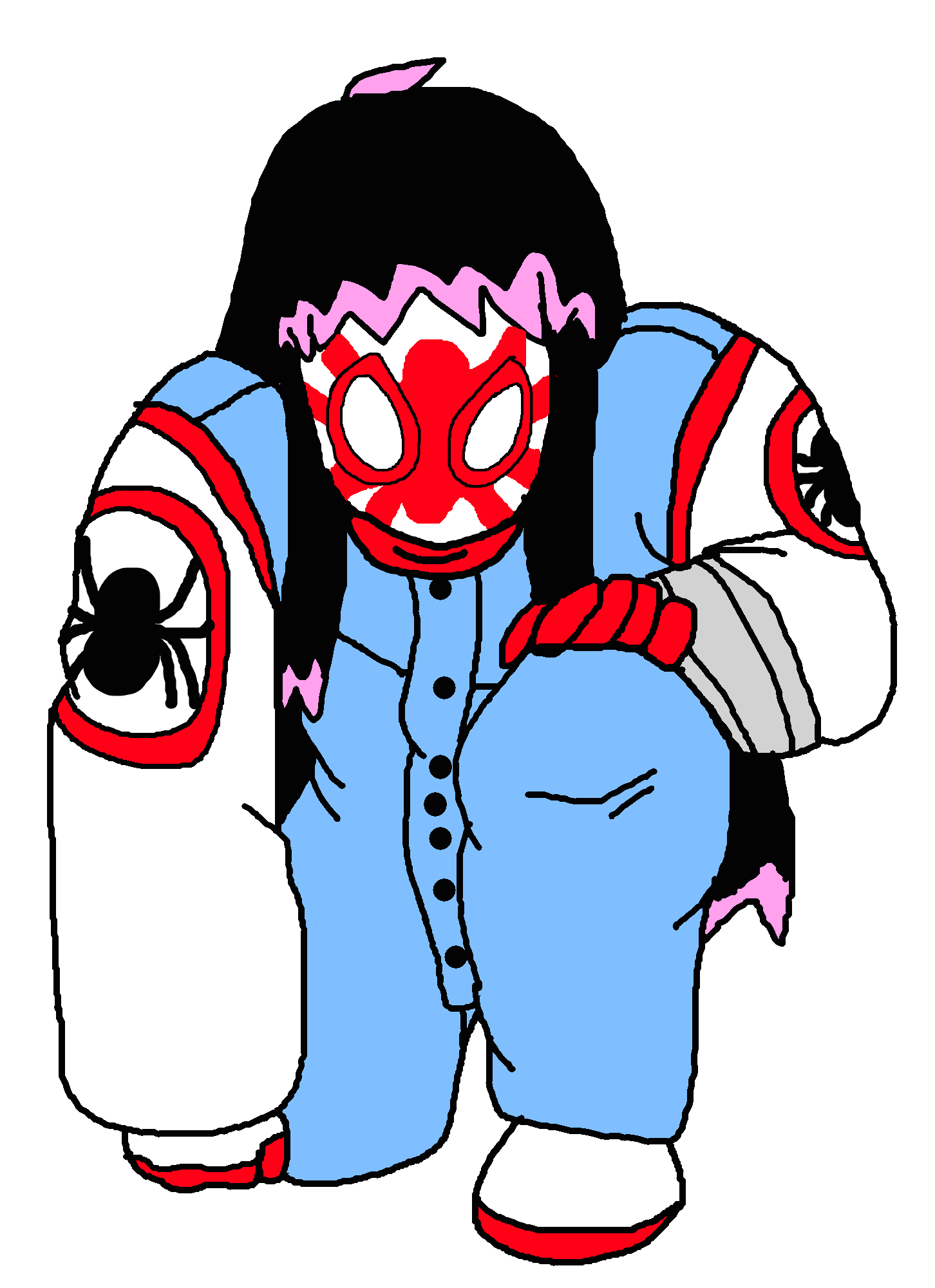 Spider-Tsundere pose by alvaxerox on DeviantArt