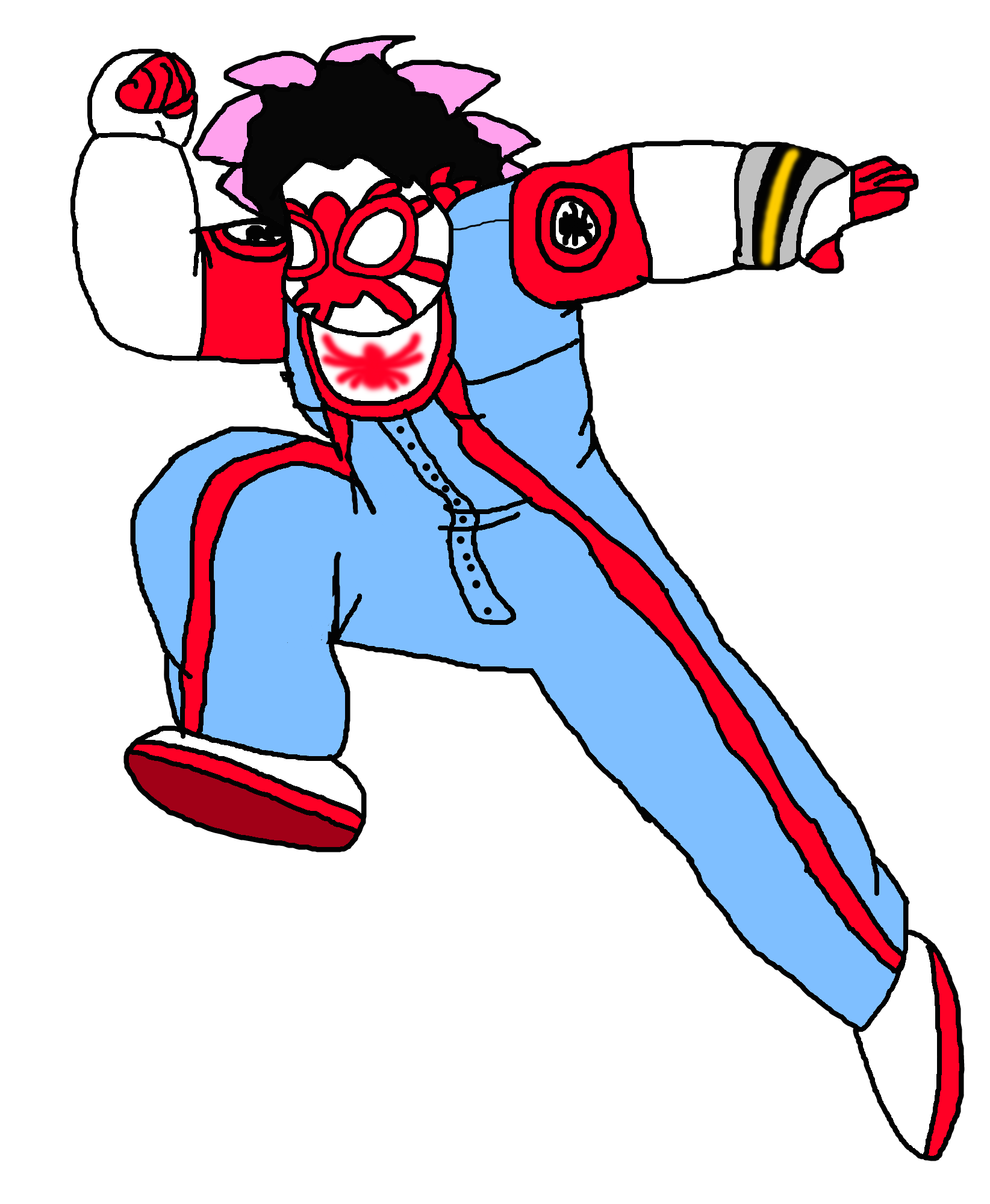 Spider-Tsundere Air Pose by alvaxerox on DeviantArt