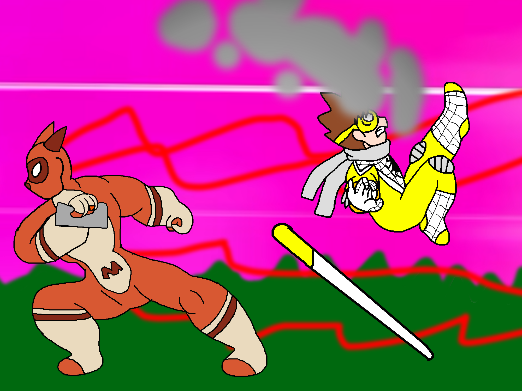 Team Next Gen vs The Samurai (Part 4) (COLORED) by alvaxerox on DeviantArt