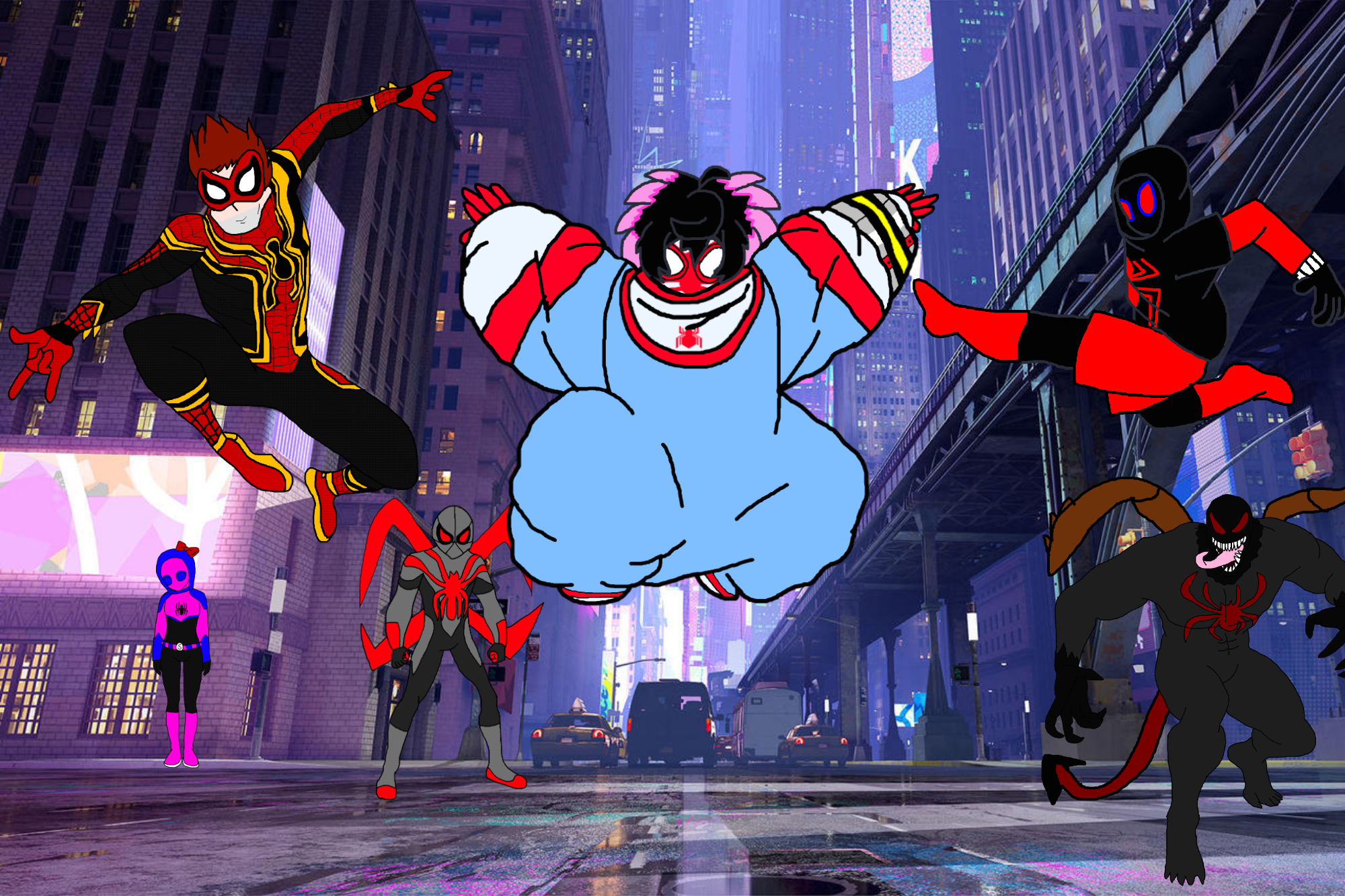 The old Spider 6 gang by alvaxerox on DeviantArt