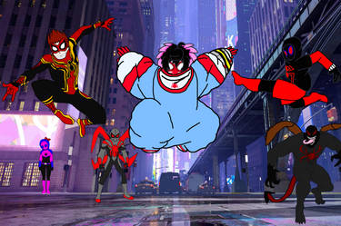 Spider-Man and Ghost Spider by alvaxerox on DeviantArt