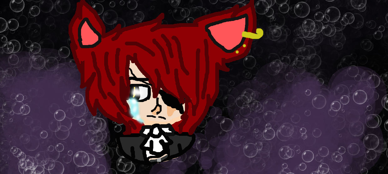foxy is sad because no one will visit him by springtrap345 on DeviantArt