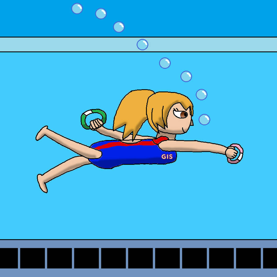 Giselle swimming by GrayComputer on DeviantArt