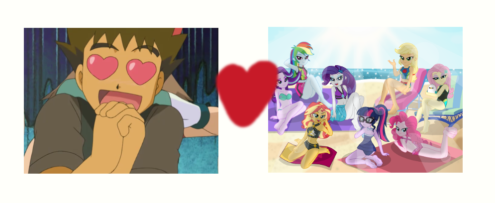 Brock is fell in love with humane 8 by batman714 on DeviantArt