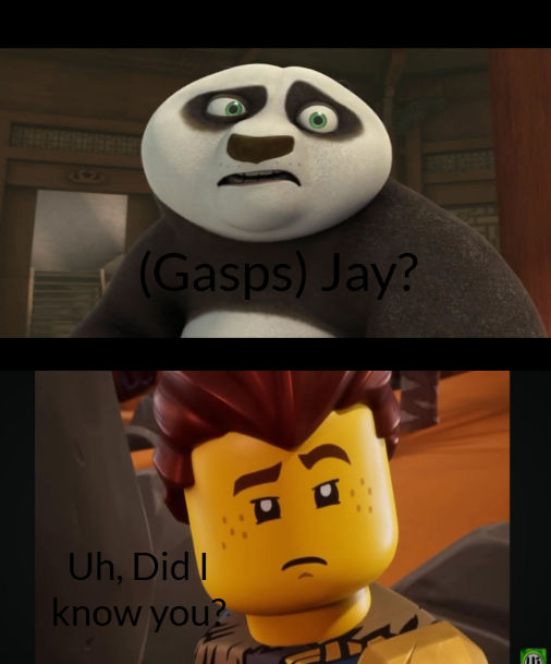 Po is shocked Rogue is Jay by batman714 on DeviantArt