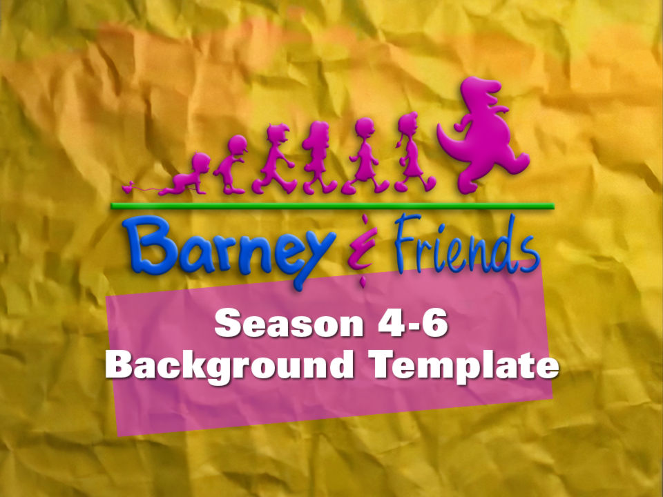 Barney Title Card Background Template (Season 4-6) by C-E-Studio on ...