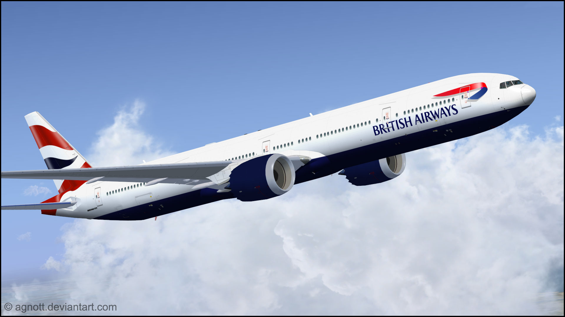 B777-9X British Airways Repaint by agnott on DeviantArt