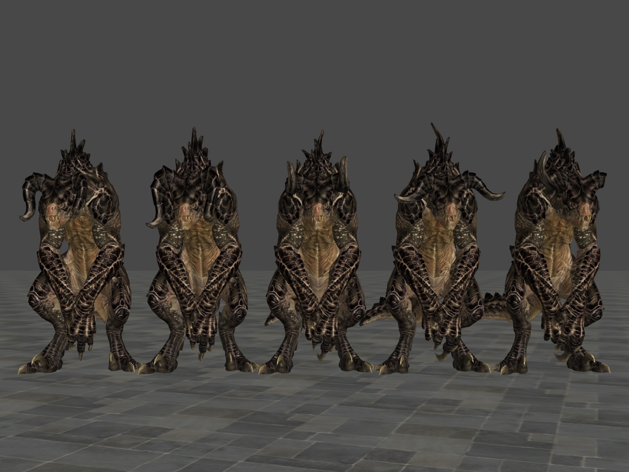 Deathclaws (From Fallout 4) for XPS/XNA! by Jorn-K-Nightmane on DeviantArt