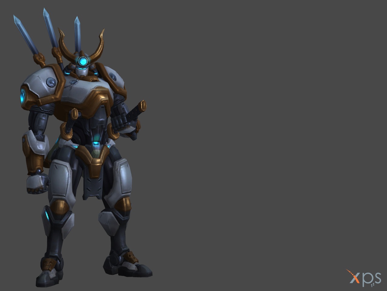 Mecha Samurai (From HotS) for XPS/XNA! by Jorn-K-Nightmane on DeviantArt