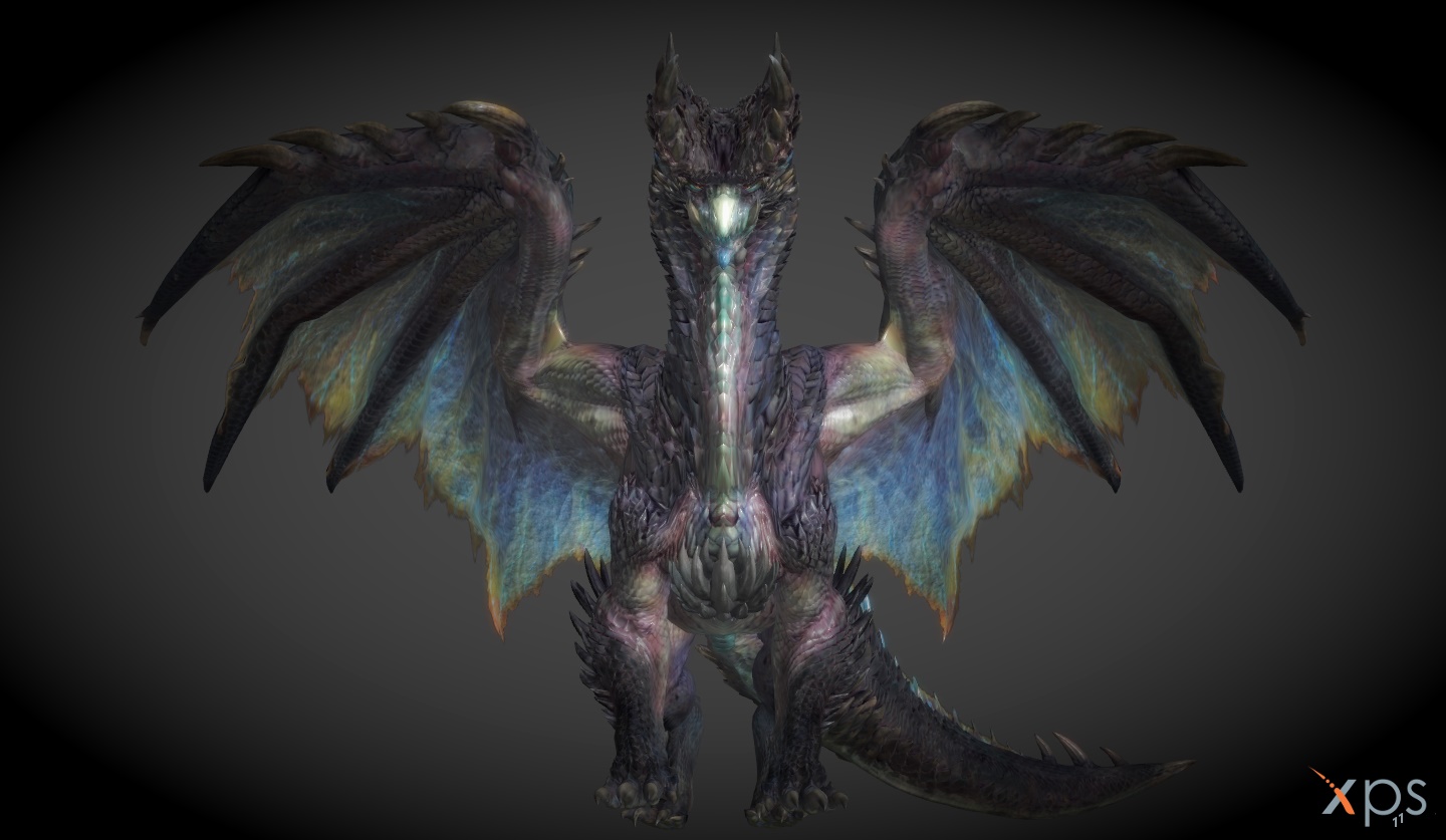 Alatreon (From MHWI) for XPS/XNA!!! by Jorn-K-Nightmane on DeviantArt