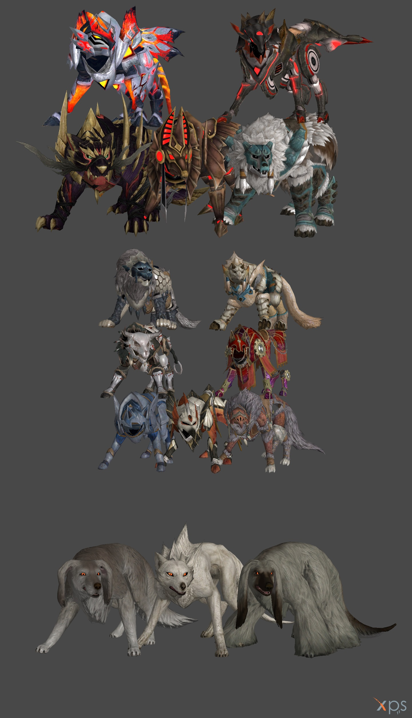 Palamute (From MHR) for XPS/XNA! by Jorn-K-Nightmane on DeviantArt