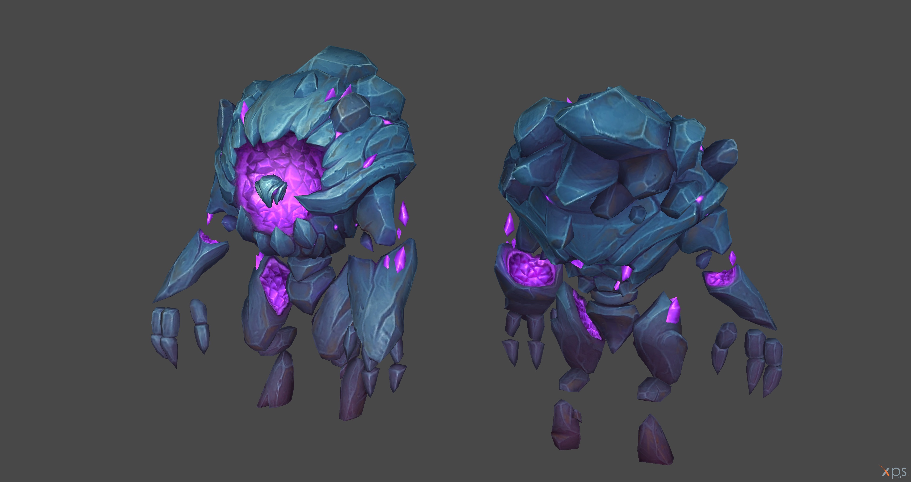 Earth Elemental (WoW:DF) for XPS/FBX by Jorn-K-Nightmane on DeviantArt