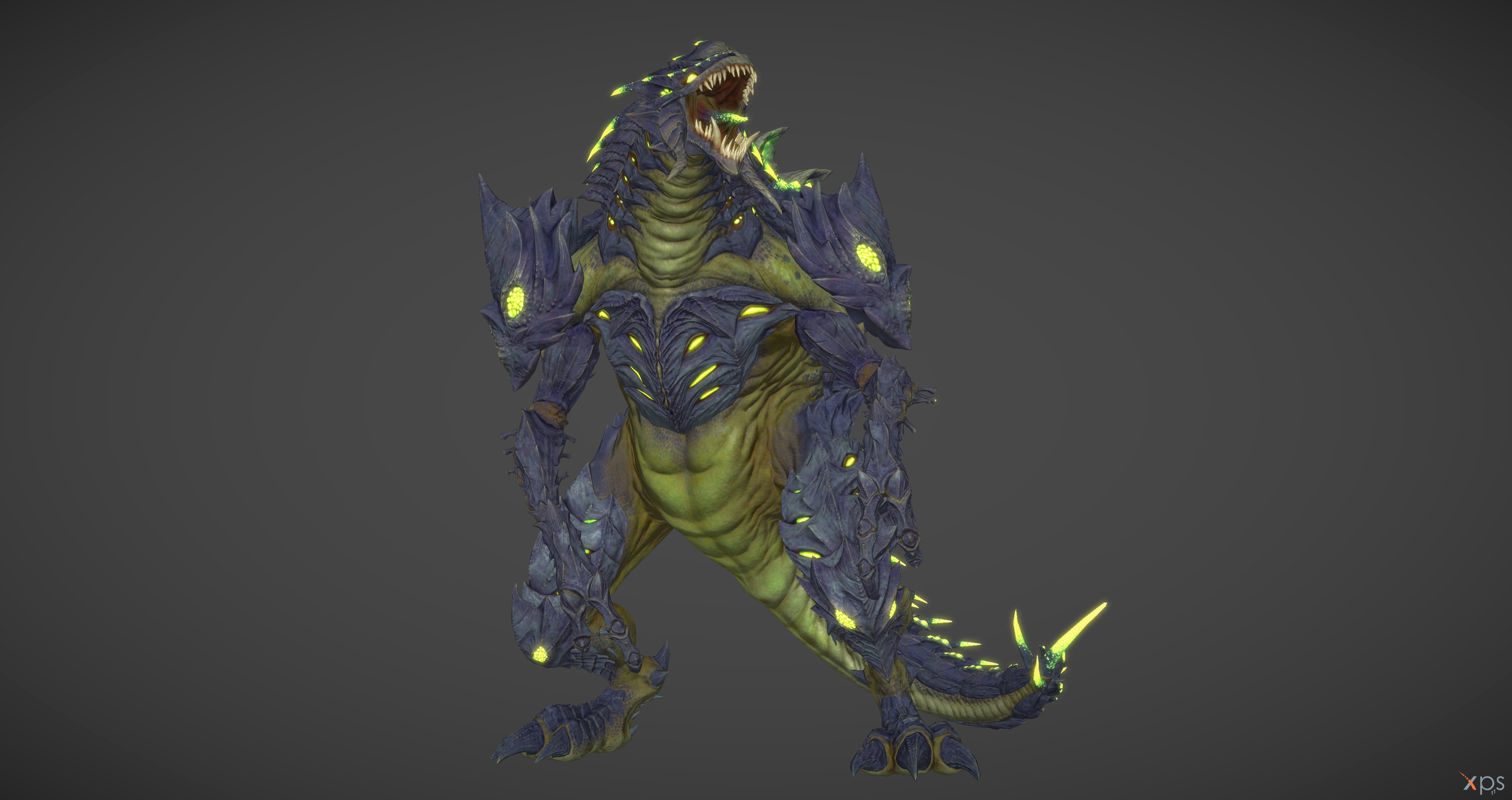 Kojira (DAH2) for XPS/FBX by Jorn-K-Nightmane on DeviantArt