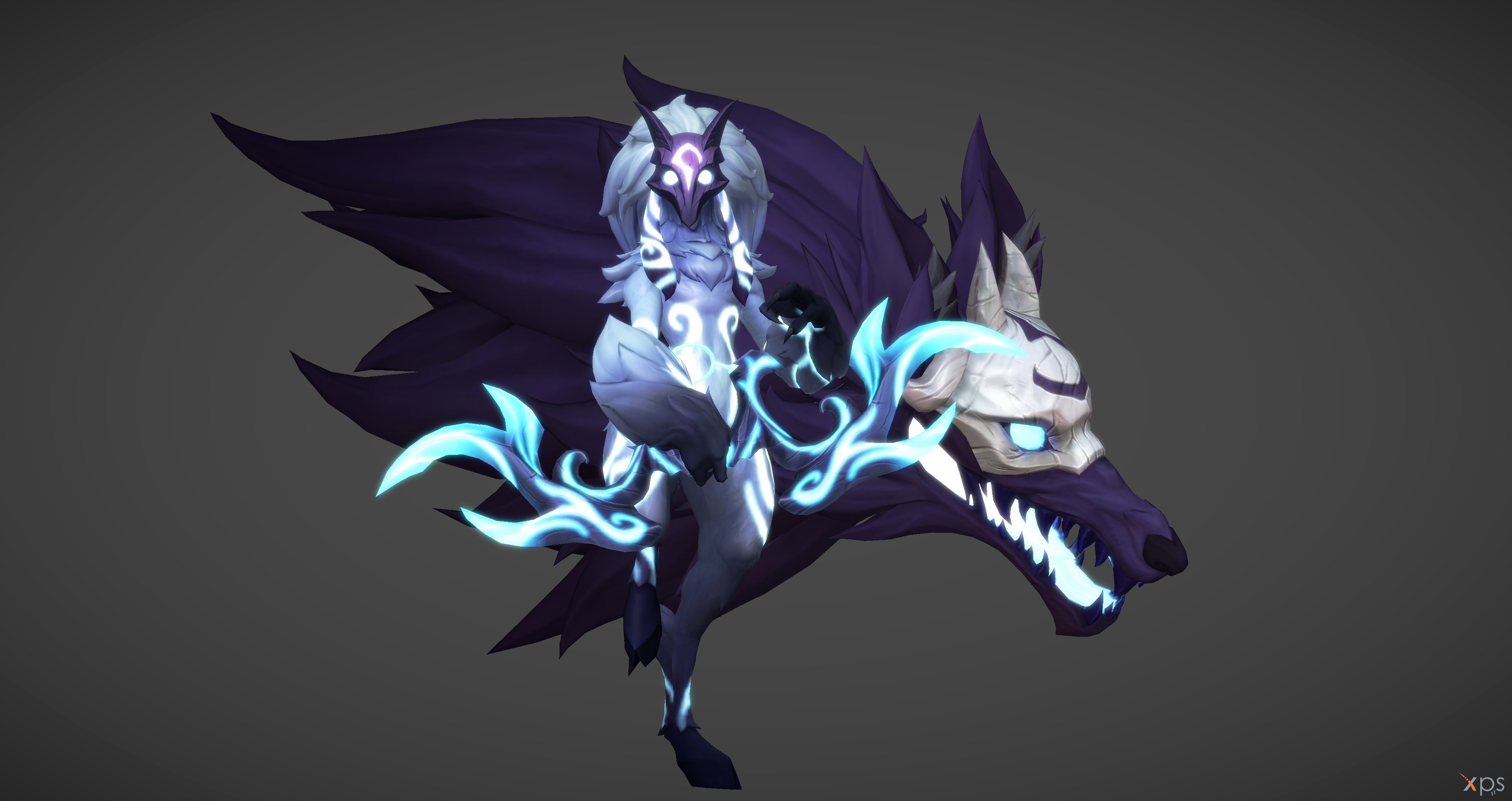 Kindred (Wild Rift) for XPS/FBX by Jorn-K-Nightmane on DeviantArt