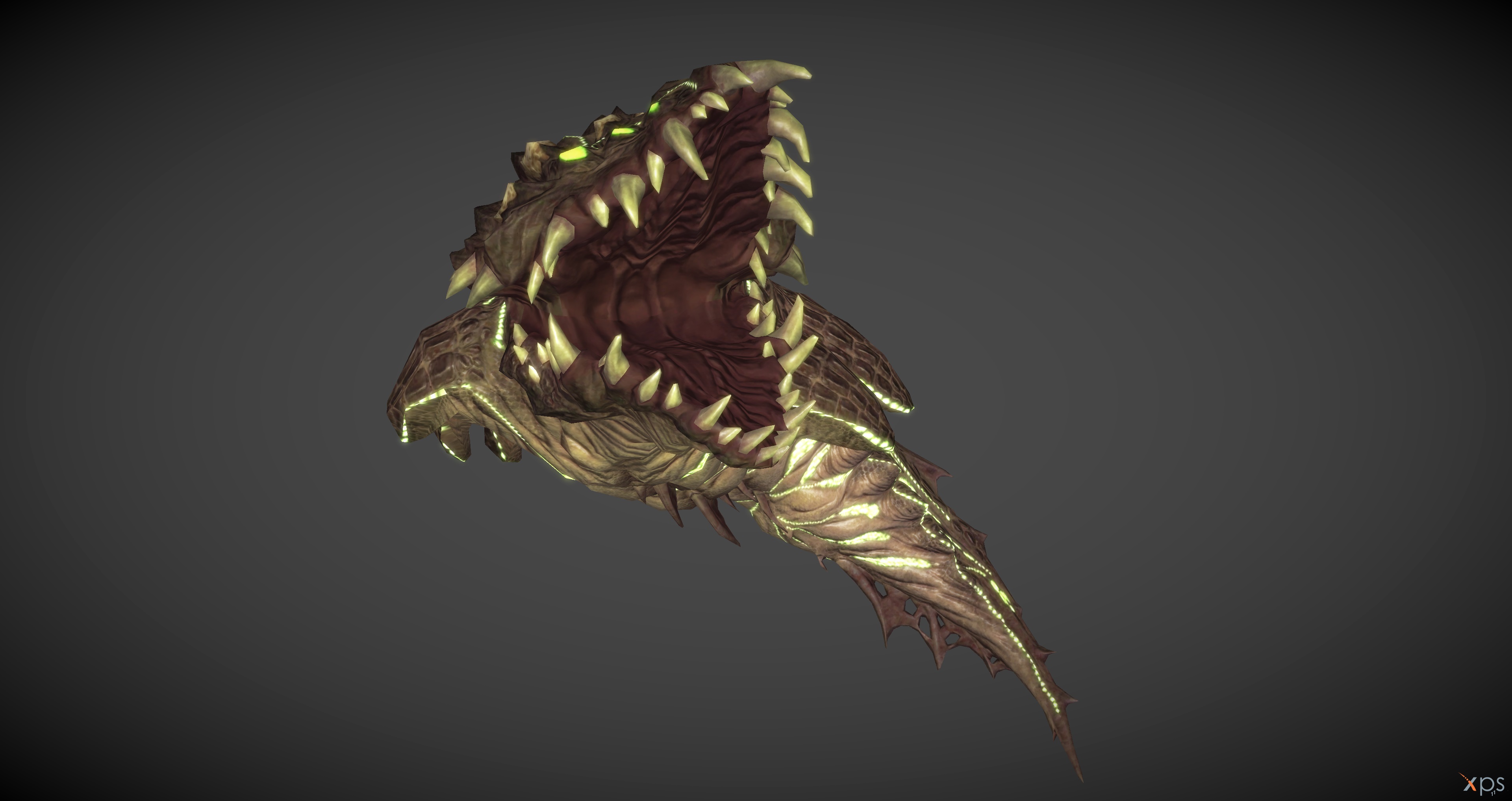 Blisk Worm (Burrow Beast) - (DAH2) for XPS/FBX by Jorn-K-Nightmane on ...