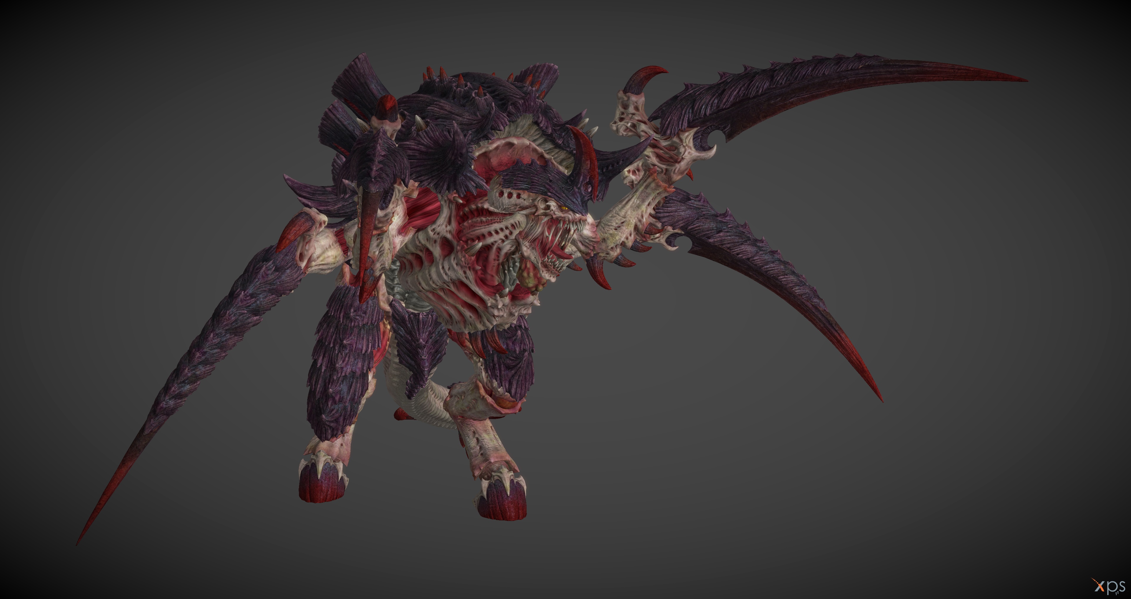 Tyranid Carnifex (WH40K SM2) for XPS/FBX by Jorn-K-Nightmane on DeviantArt