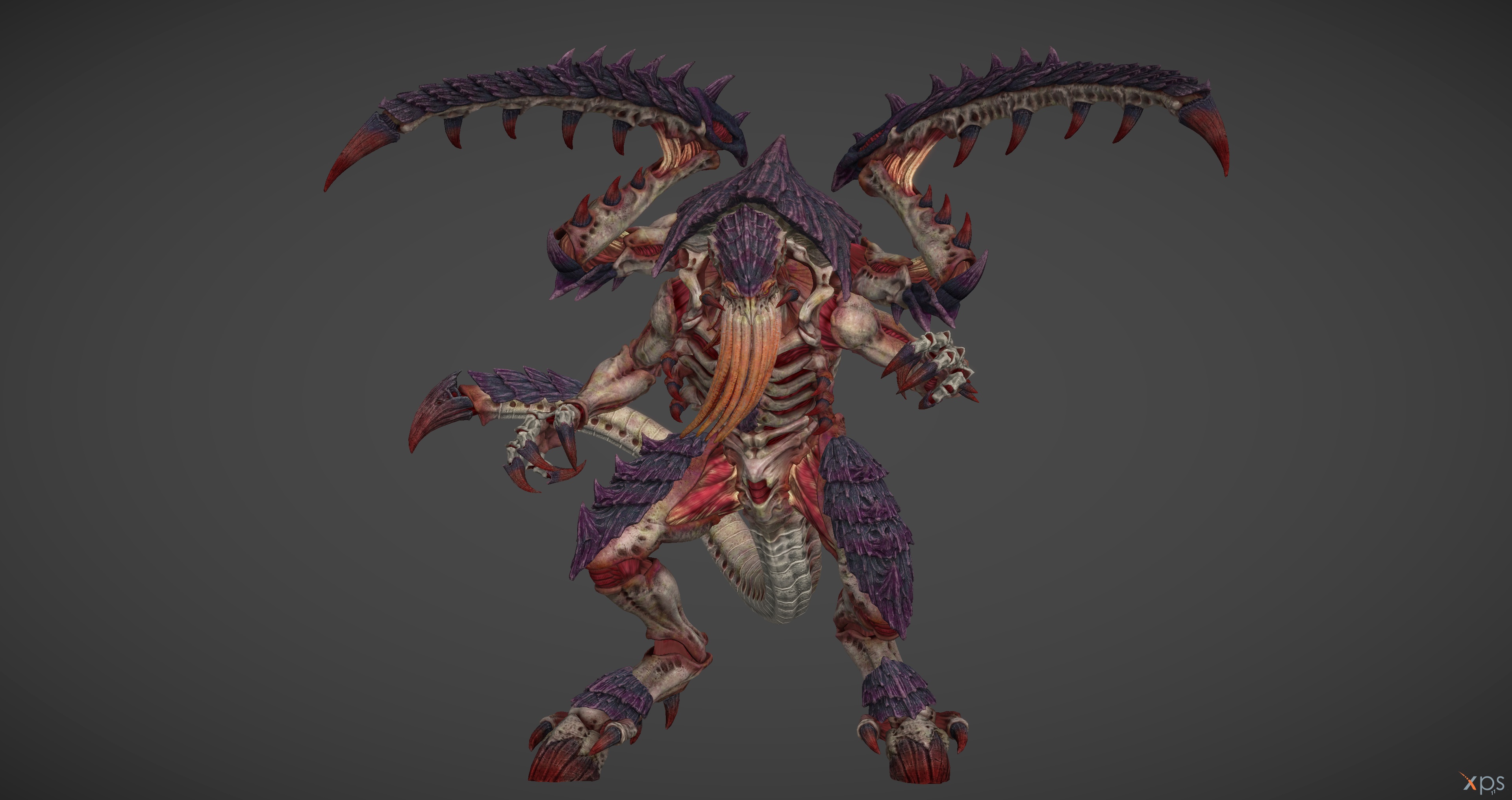 Tyranid Lictor (WH40K/SM2) for XPS/FBX by Jorn-K-Nightmane on DeviantArt
