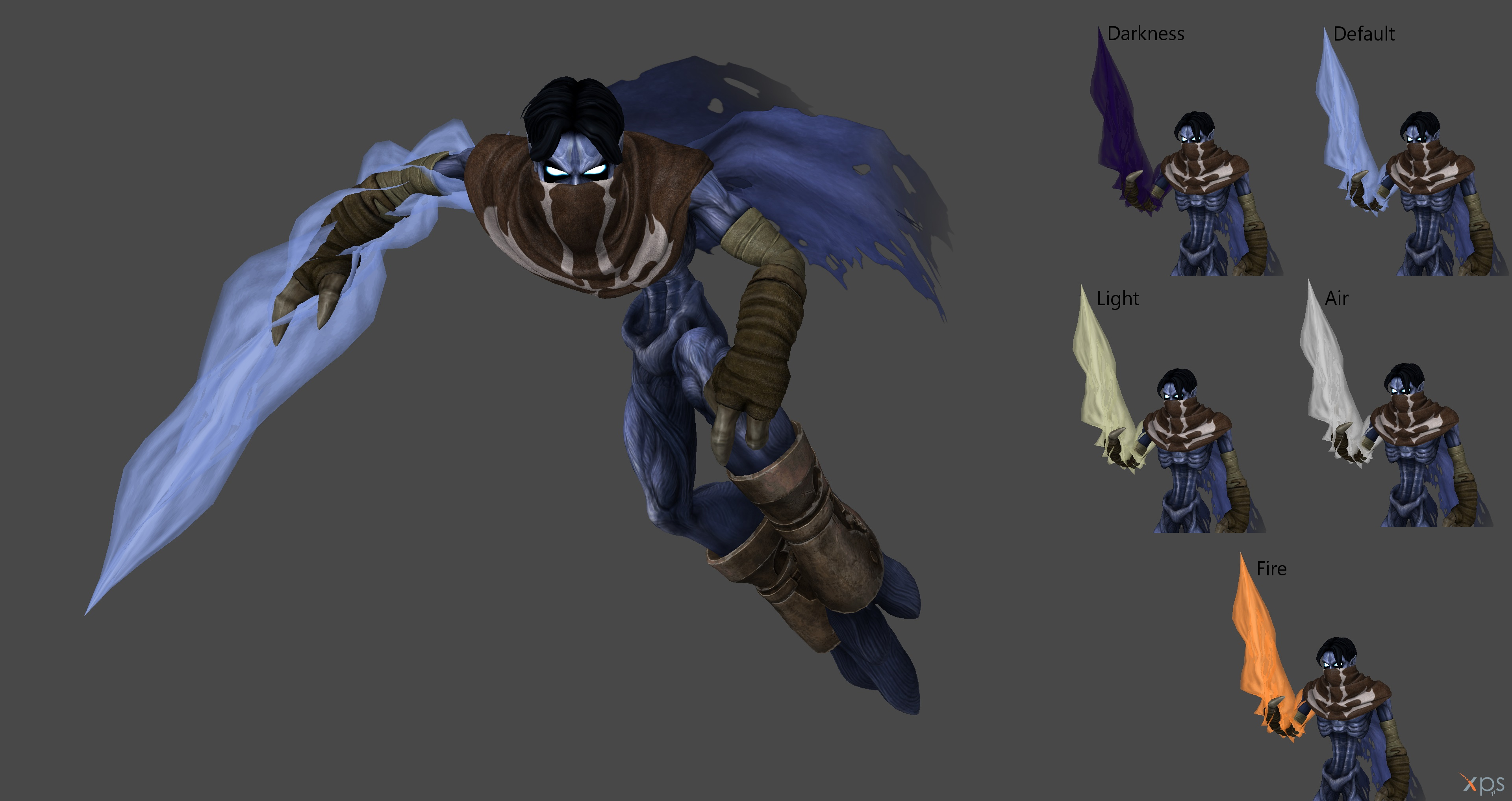 Raziel (Soul Reaver Remastered) for XPS/FBX by Jorn-K-Nightmane on ...