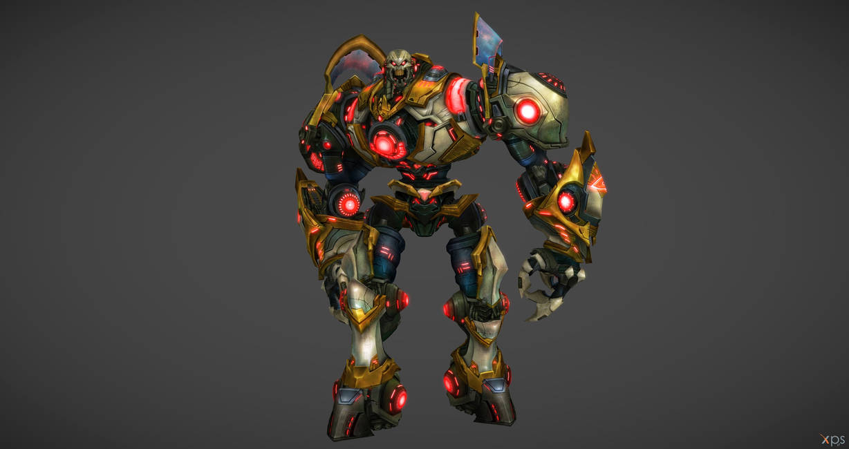 World Destroyer Bot (Wildstar) for XPS/FBX by Jorn-K-Nightmane on ...